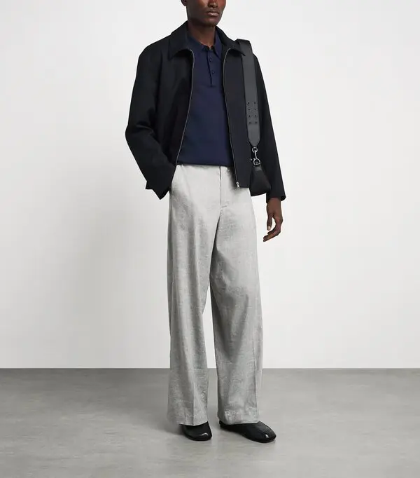 Sandro Cotton-silk Polo Shirt