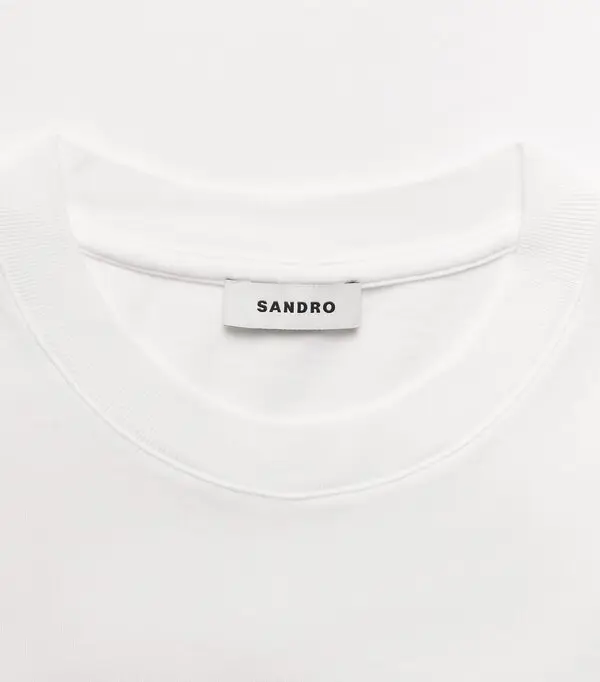 Sandro Cotton Oversized T-shirt