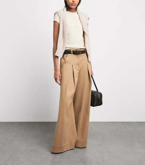 ME+EM Stretch-cotton Rib T-shirt