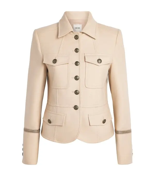 ME+EM Wool-blend Military Jacket