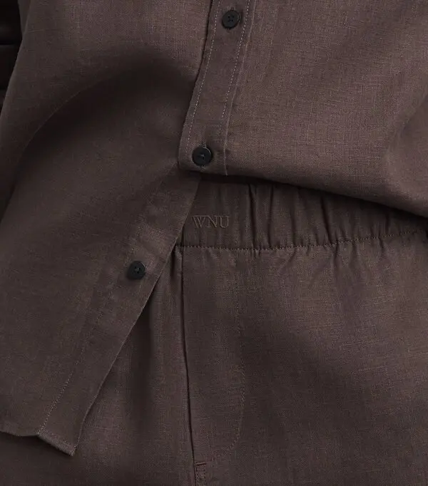 WITH NOTHING UNDERNEATH Hemp The Palazzo Trousers