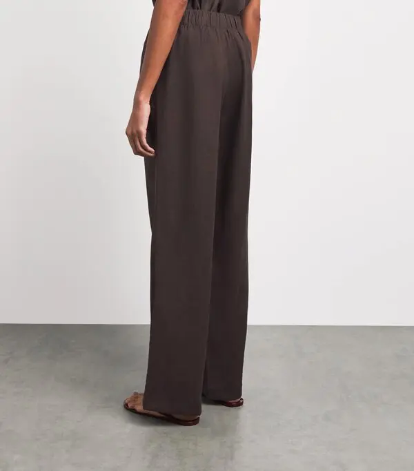 WITH NOTHING UNDERNEATH Hemp The Palazzo Trousers
