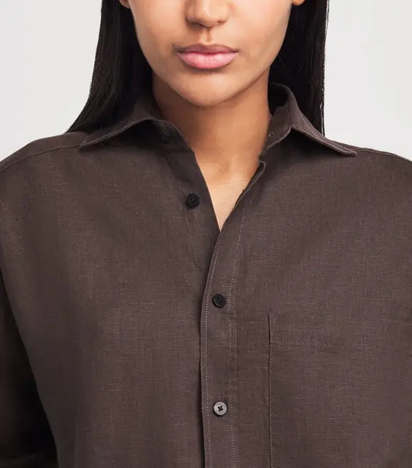 WITH NOTHING UNDERNEATH Hemp The Weekend Shirt
