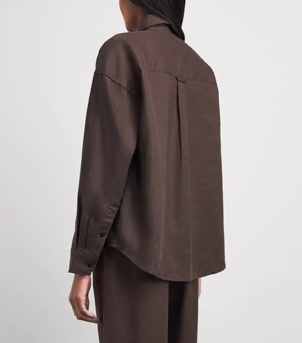 WITH NOTHING UNDERNEATH Hemp The Weekend Shirt