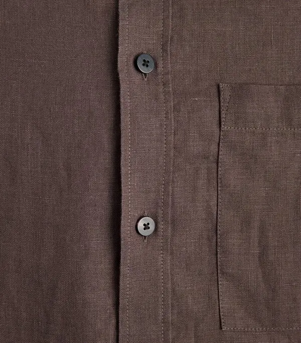 WITH NOTHING UNDERNEATH Hemp The Weekend Shirt