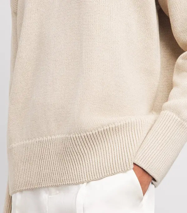 WITH NOTHING UNDERNEATH Cotton Cornwall Sweater