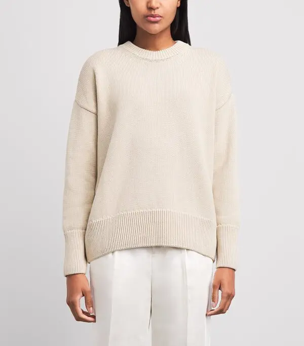 WITH NOTHING UNDERNEATH Cotton Cornwall Sweater