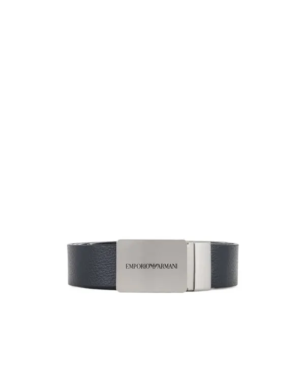 Emporio Armani Logo Double-sided Belt