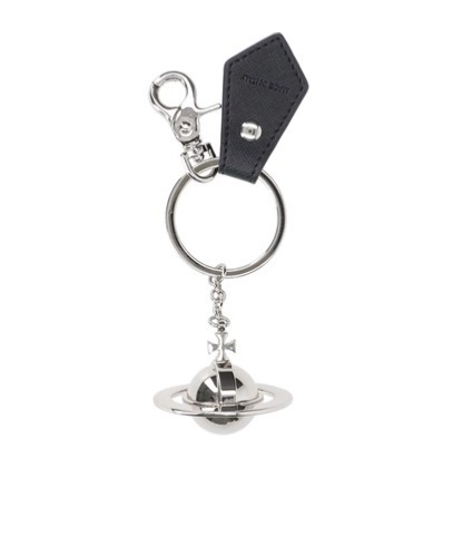 VIVIENNE WESTWOOD Orb Charm Chained Keychain
