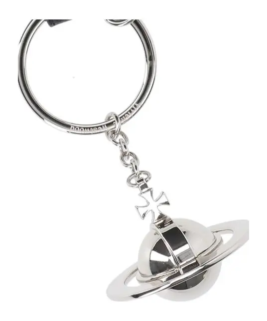 VIVIENNE WESTWOOD Orb Charm Chained Keychain