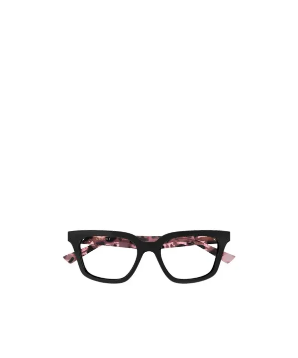 Gucci Rectangle Frame Eyeglasses - Black