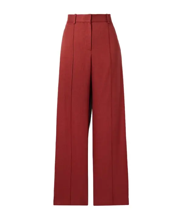 Adam Lippes Tailored Canvas Straight-leg Pants - No