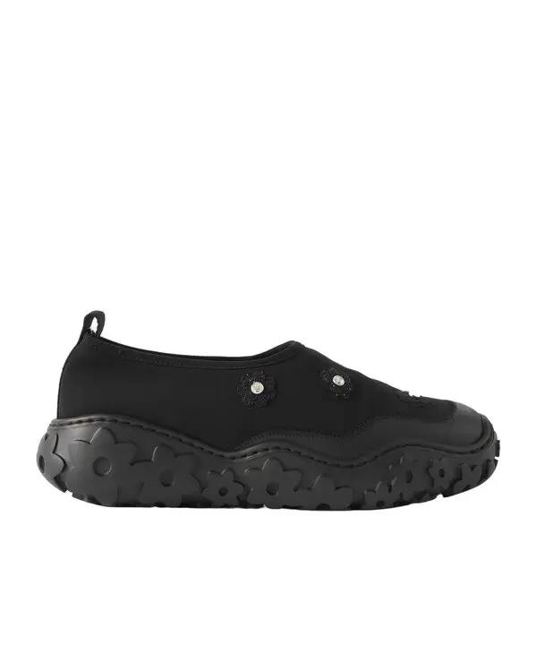 Cecilie Bahnsen All-black Slip-on Casual Shoes