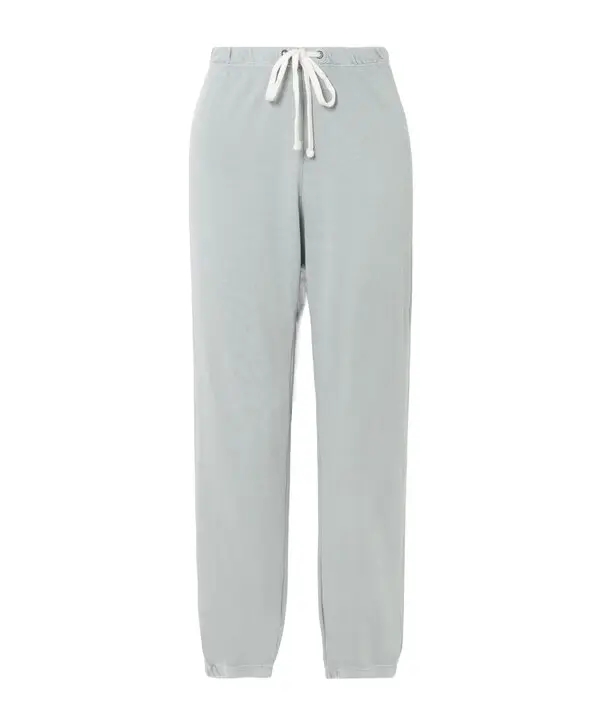 JAMES PERSE French Cotton-terry Track Pants