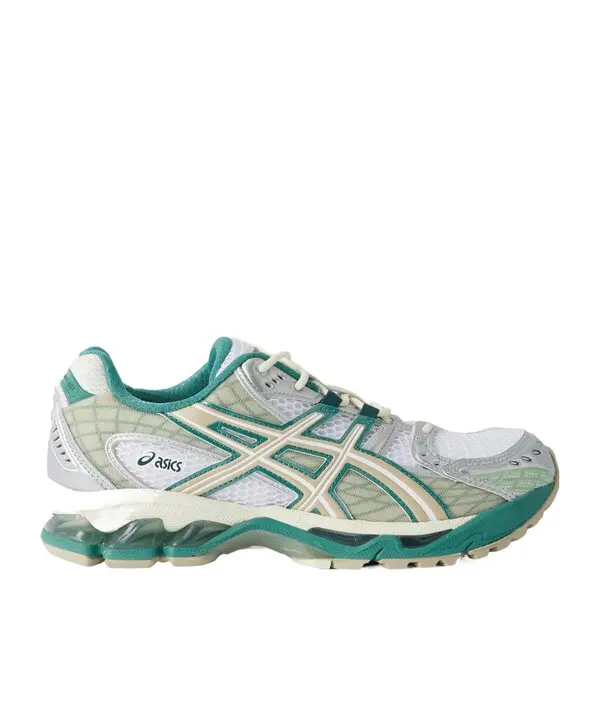 Asics Metallic Rubber-trimmed Mesh And Ripstop Sneakers