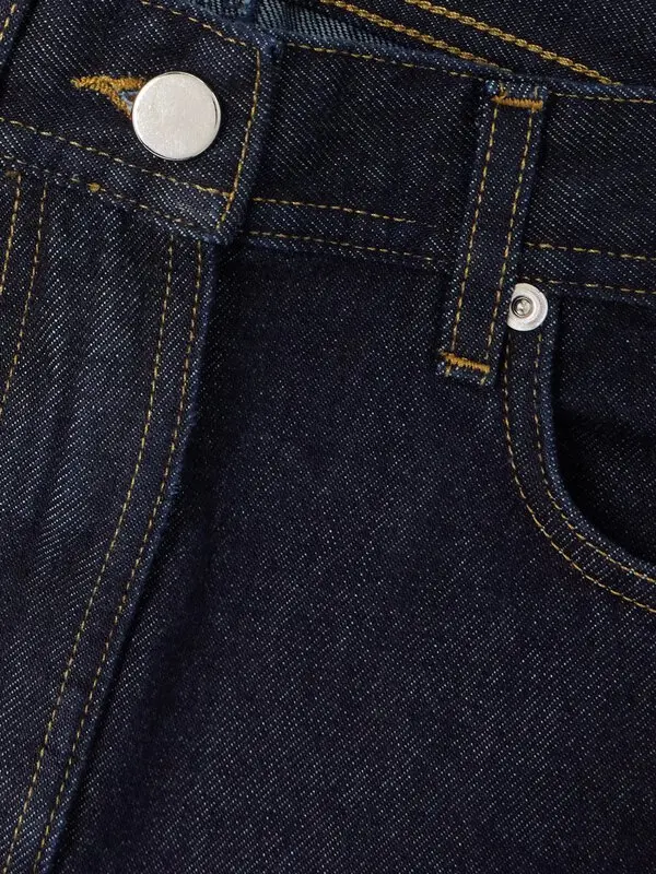 Loulou De Saison Denim Midi Skirt