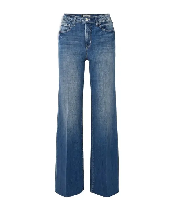 L'Agence High-rise Wide-leg Jeans