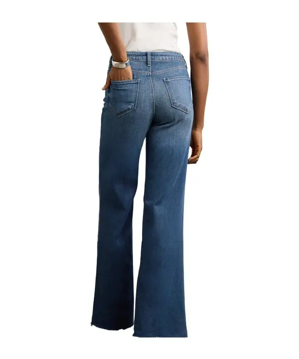 L'Agence High-rise Wide-leg Jeans