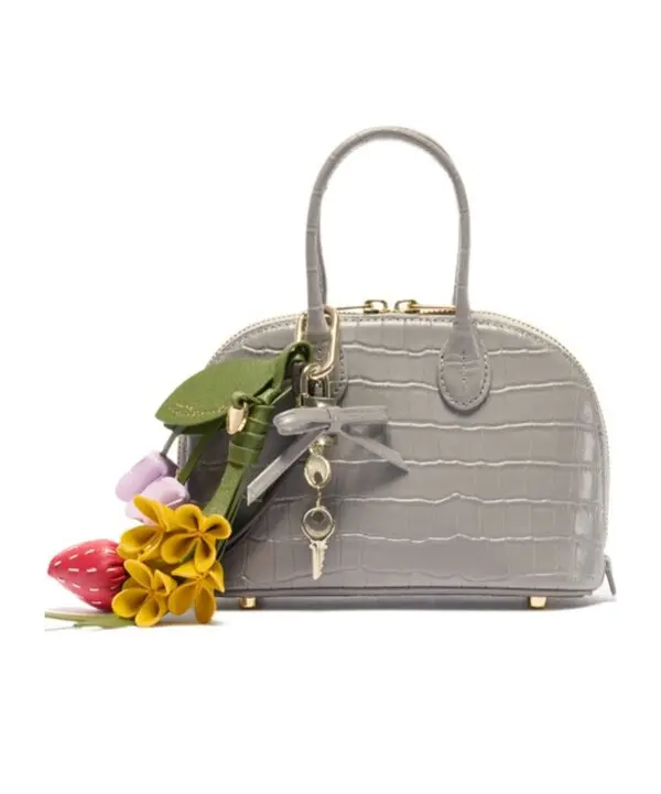 SELF-PORTRAIT Embossed Leather Mini Bag