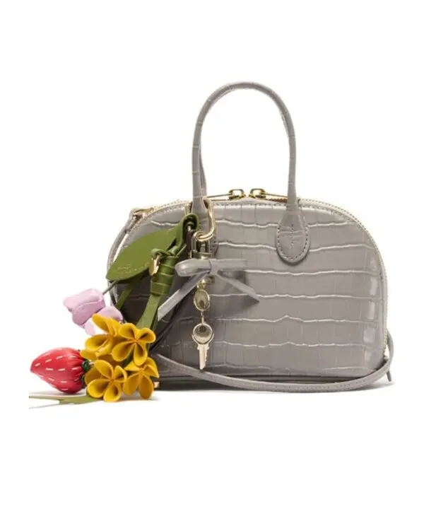 SELF-PORTRAIT Embossed Leather Mini Bag
