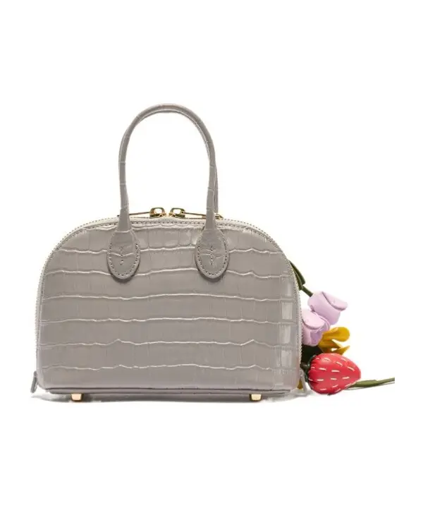 SELF-PORTRAIT Embossed Leather Mini Bag