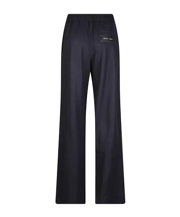 Pinko Elasticated Waist Trousers With Pleated Details