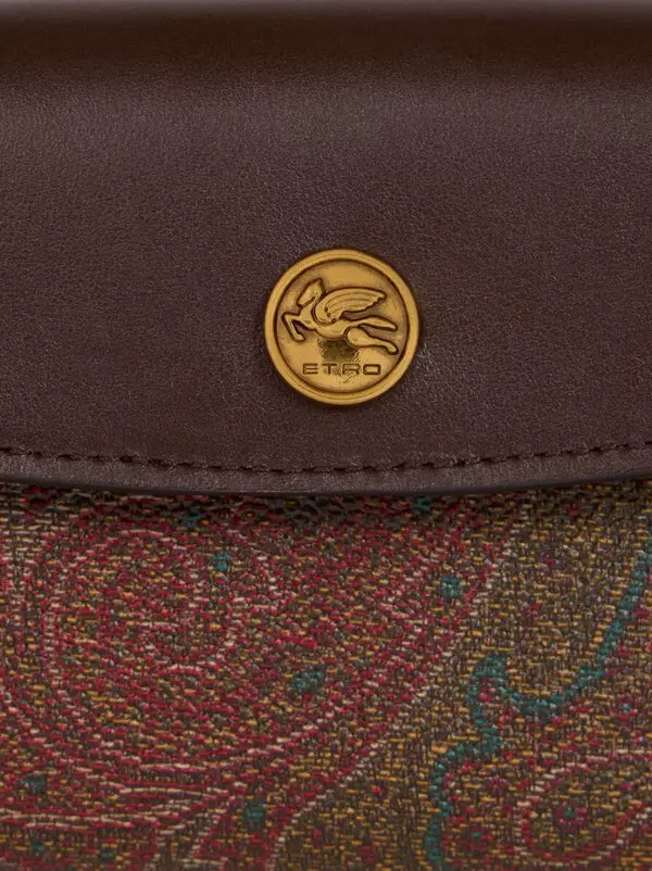 Etro Arnica Tri-fold Paisley-print Wallet