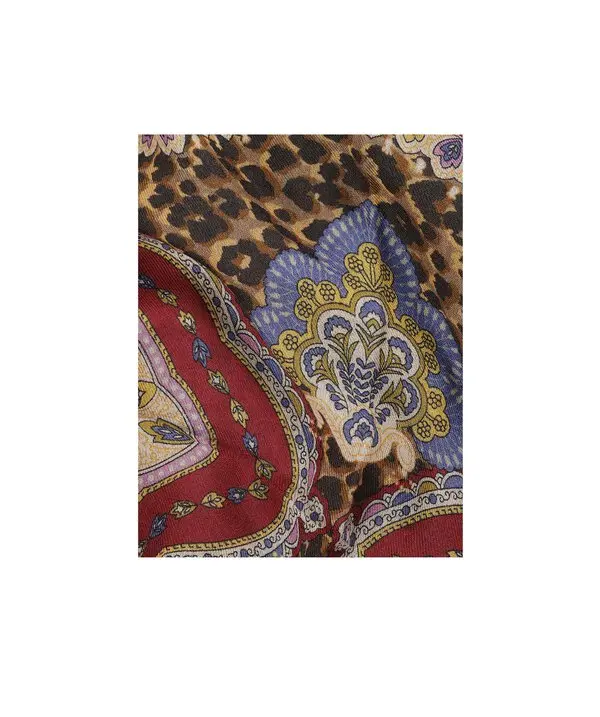 Etro Paisley-print Scarf - Fantasy Red