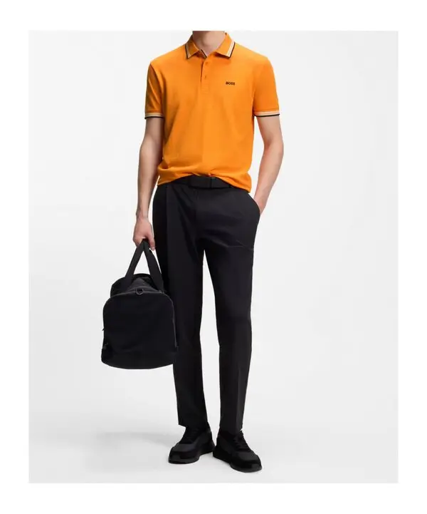 Hugo Boss Tipped-collar Logo Polo Shirt