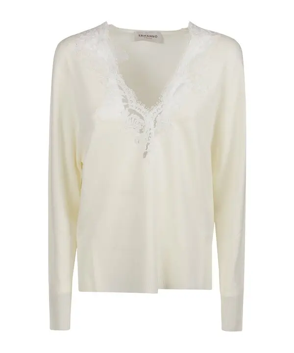 ERMANNO FIRENZE V Neck Sweater