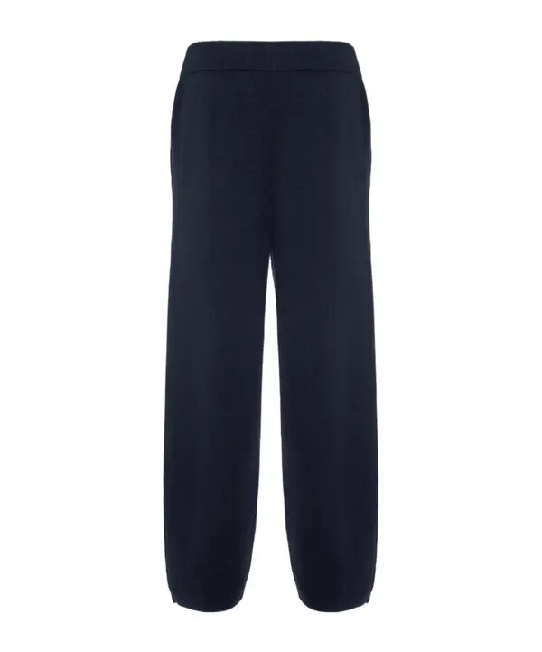 Malo Silvio Jogger Pants In Luxury Cashmere - Blue