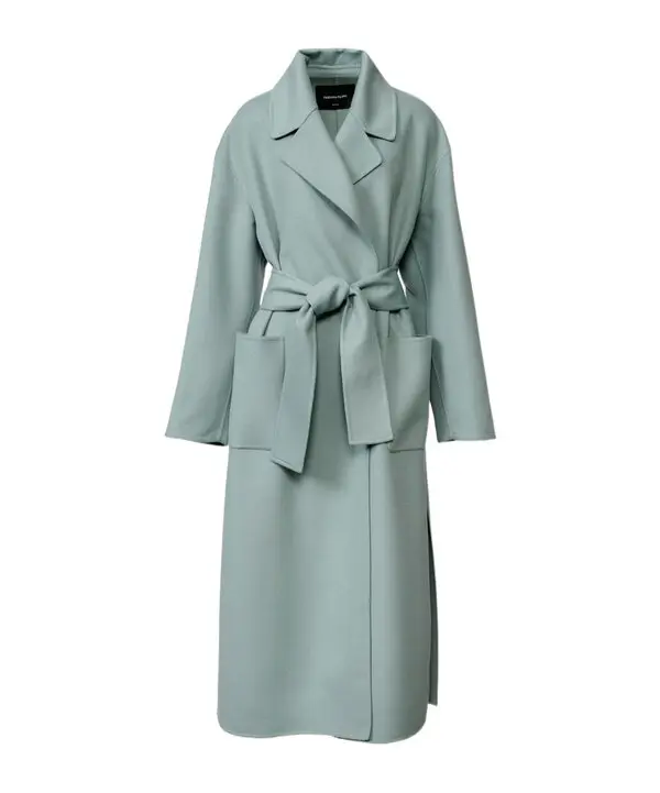 Fabiana Filippi Belted Coat - Green