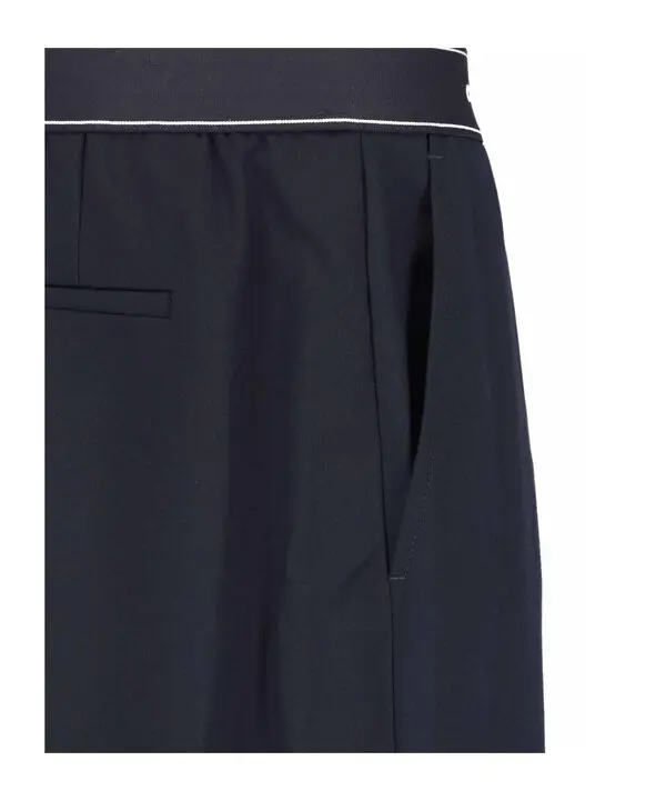 Casablanca Contrast Trim Logo Waist Pants