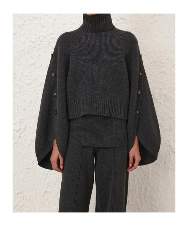 Zimmermann Valiant Buttoned Sweater