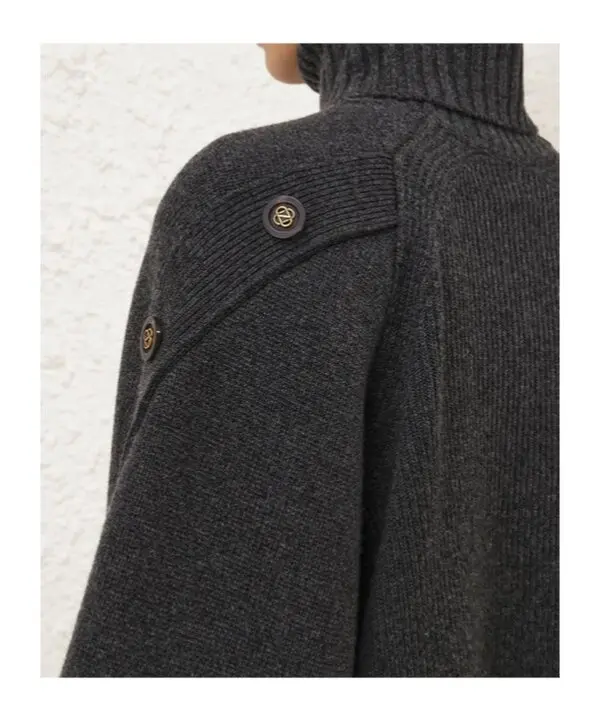 Zimmermann Valiant Buttoned Sweater