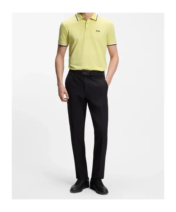Hugo Boss Tipped Logo Polo Shirt
