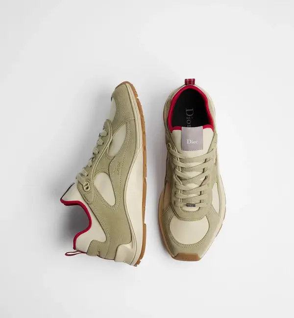 Dior Mile Sneakers - Beige