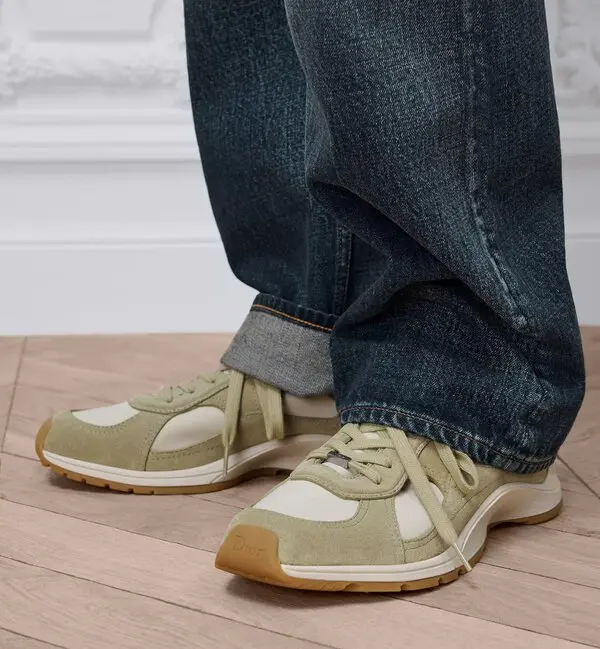 Dior Mile Sneakers - Beige