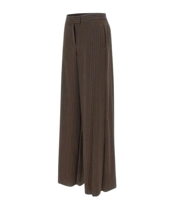 Marella Maggio Pinstriped Palazzo Pants