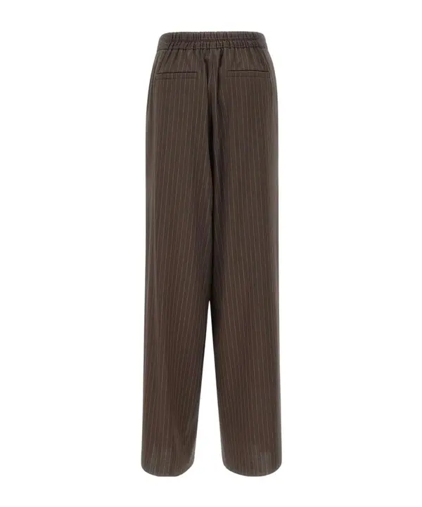 Marella Maggio Pinstriped Palazzo Pants