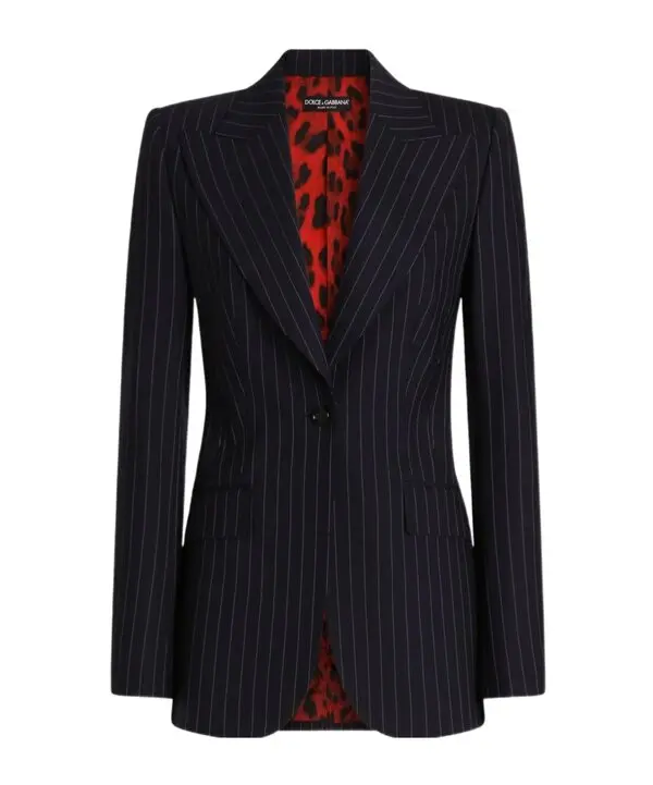Dolce & Gabbana Lapel Long-sleeved Suit Jacket