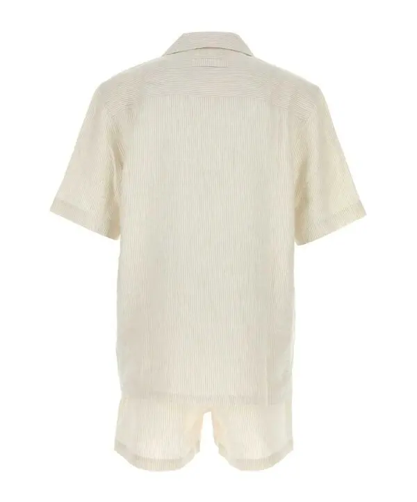 Zegna 069 Embroidered Short Pyjamas