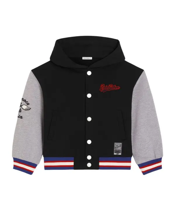 Dolce & Gabbana Cotton Sweatshirt With Patch