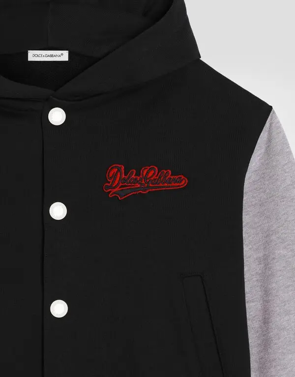 Dolce & Gabbana Cotton Sweatshirt With Patch