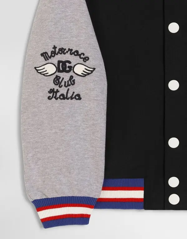 Dolce & Gabbana Cotton Sweatshirt With Patch