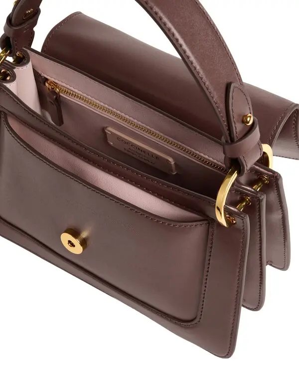 COCCINELLE Logo-plaque Leather Tote Bag
