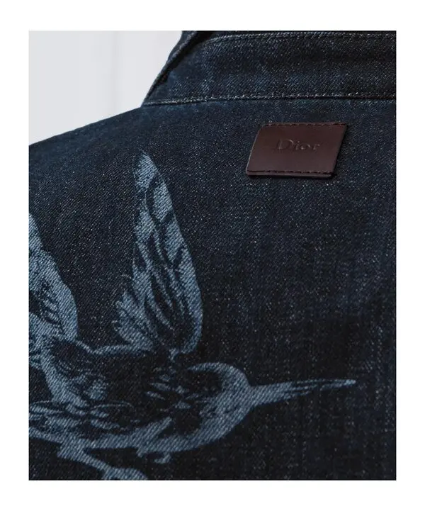 Dior Long-sleeve Denim Jacket