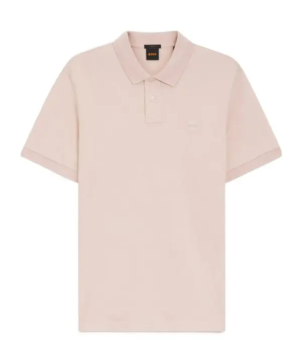 Hugo Boss Logo Patch Short Sleeved Polo Shirt