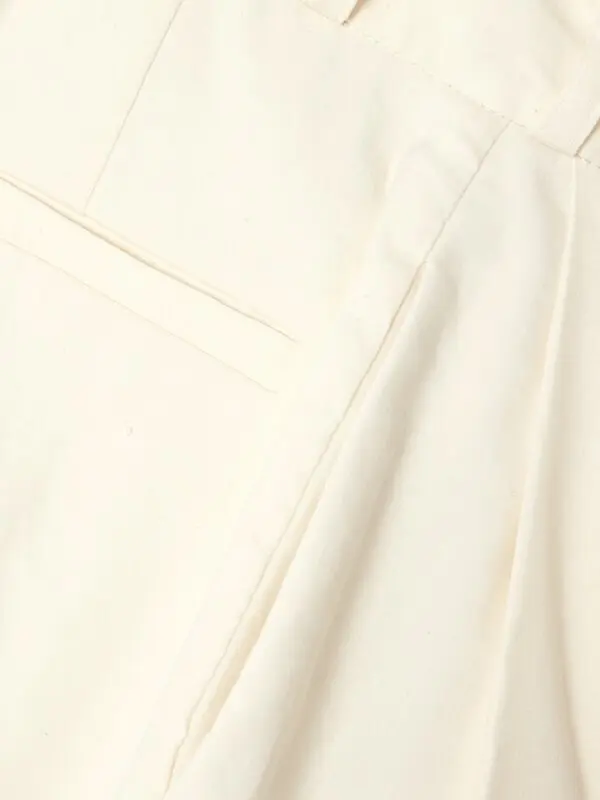 Tove Pleated Linen-blend Shorts
