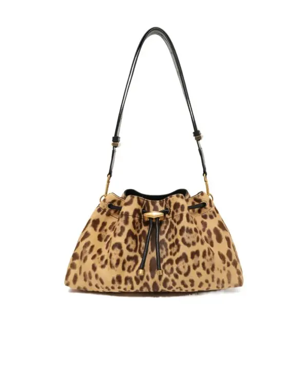 JIMMY CHOO Drawstring Shoulder Bag